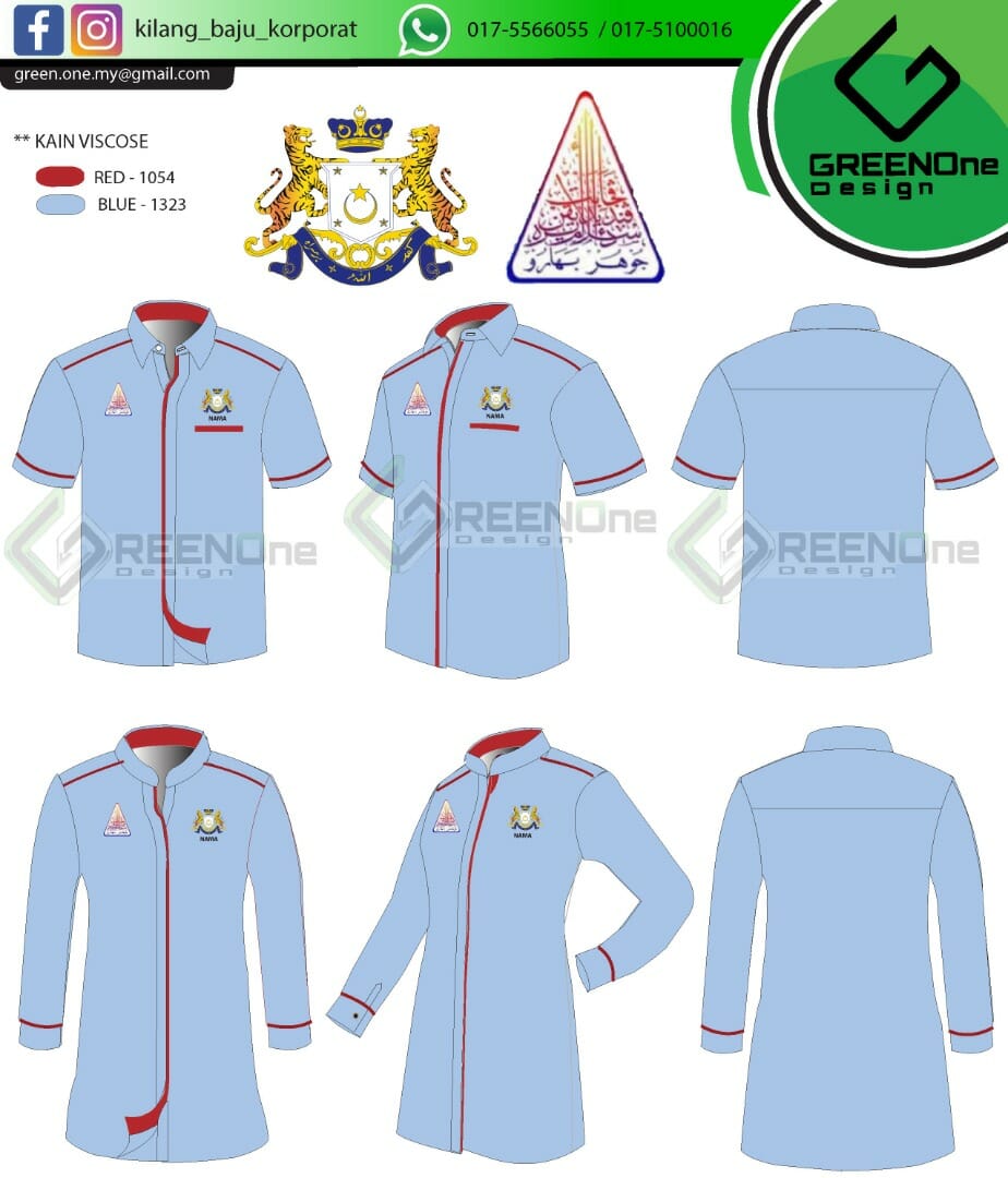 Baju Korporat Custom Made - GreenOne Design